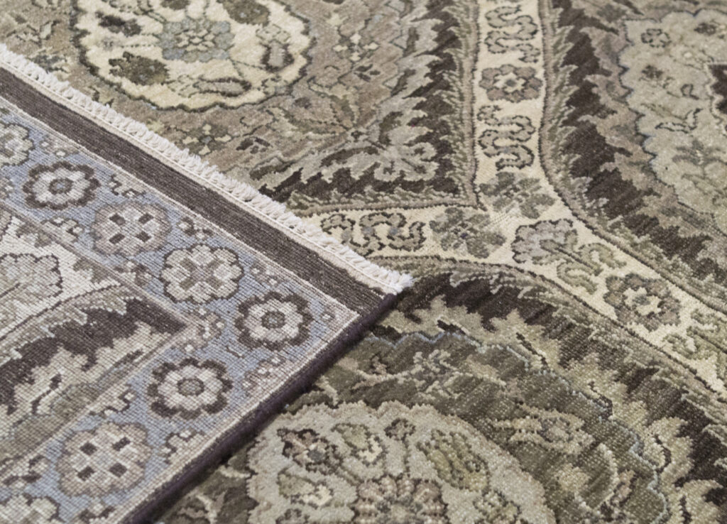 VINTAGE OTTOMAN (OTTOM) MOCHA / BEIGE - Bokara Reserved | Designer Rugs ...